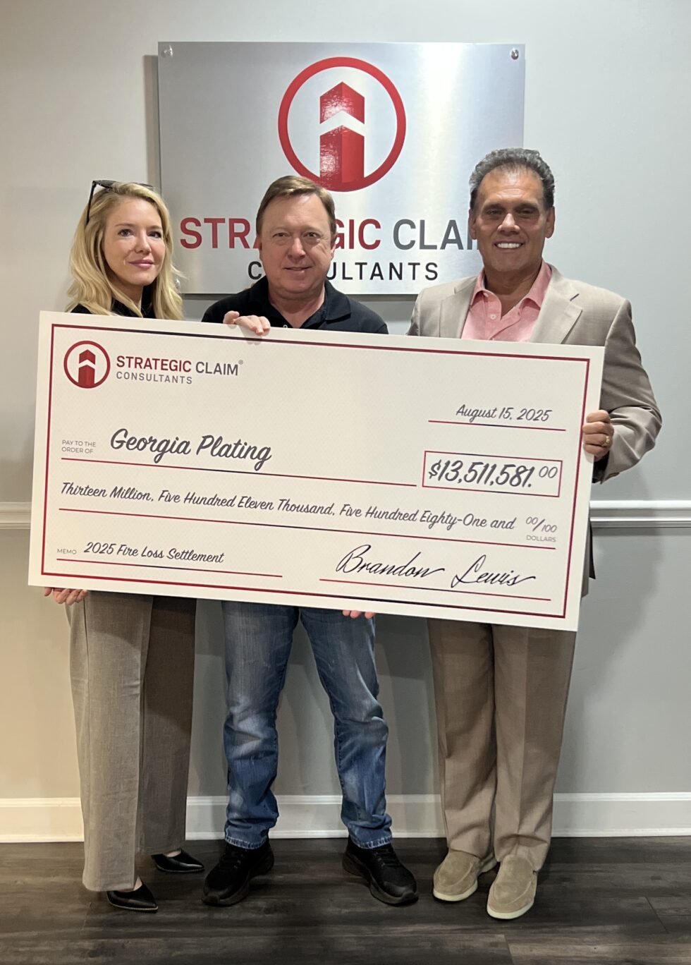 SCC Receives Touching Testimonial from Georgia Plating Inc. | Strategic ...